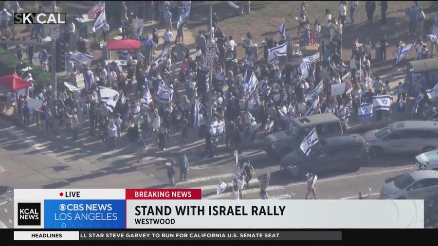 LA City Council shows solidarity with Israel as rallies across the ...