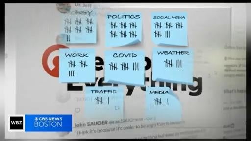 Why is everyone so angry? - CBS Boston