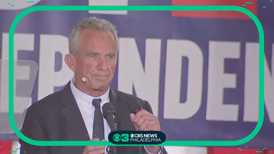 RFK Jr. launches independent presidential run at event in Philadelphia ...