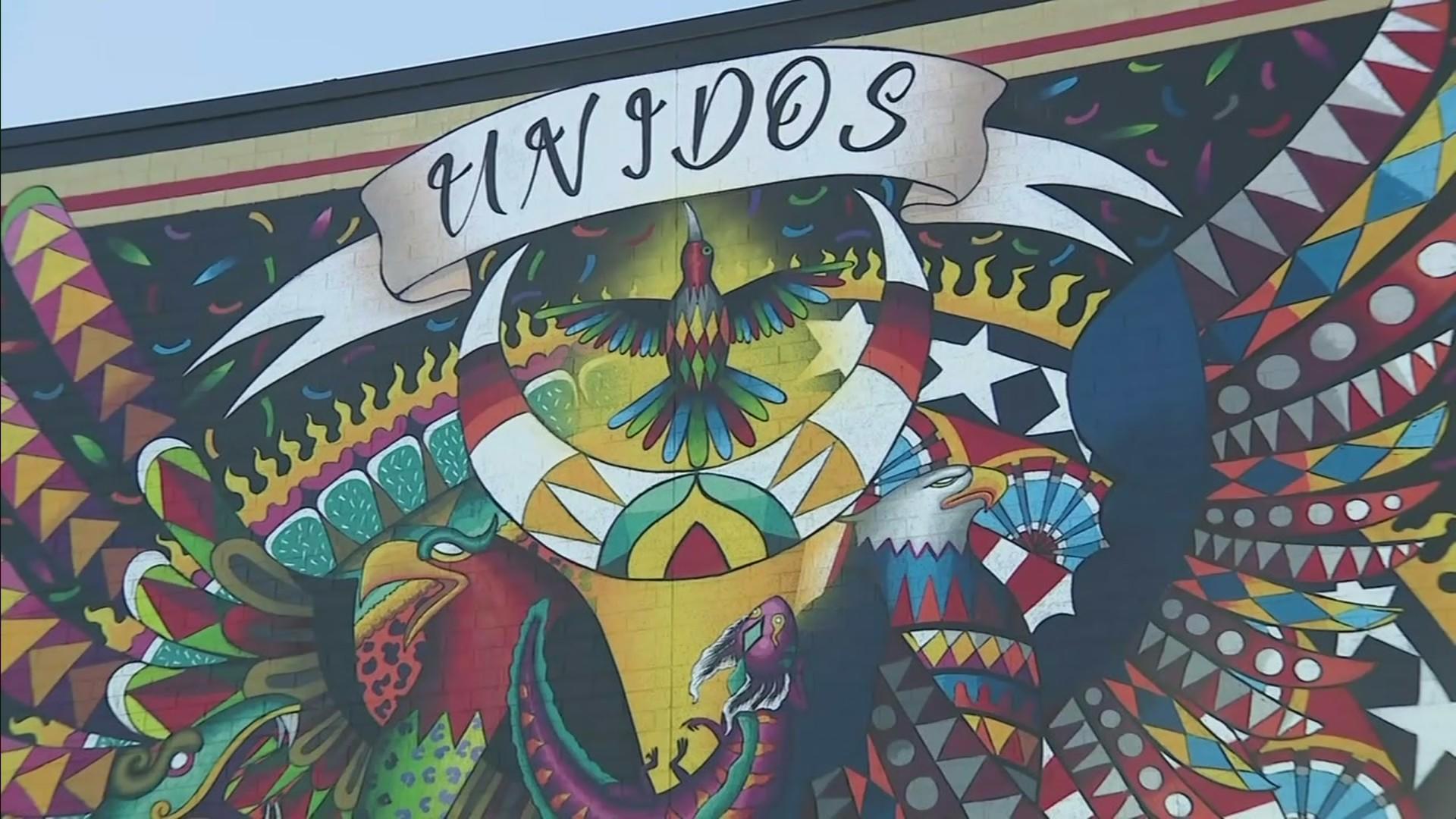 Unidos mural on Denver's Auraria campus celebrates Latino community ...