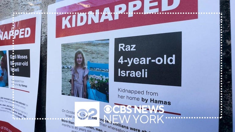 Thousands of kidnapped flyers posted around New York City honoring ...