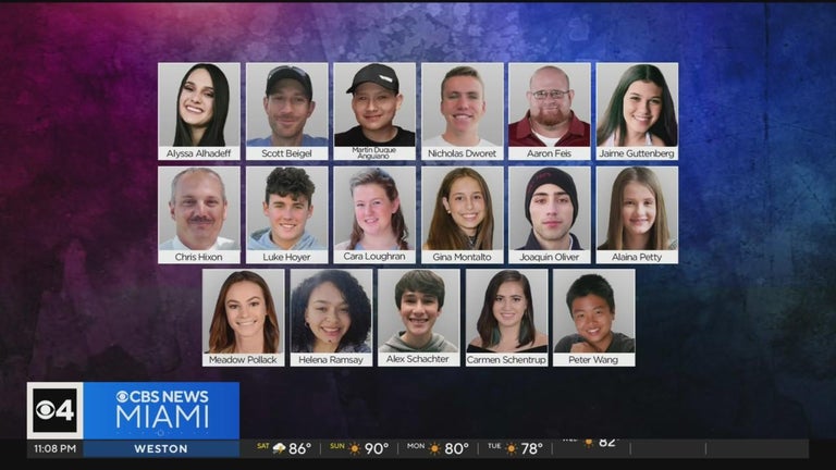 Parkland families walk through 1200 building of Marjory Stoneman ...