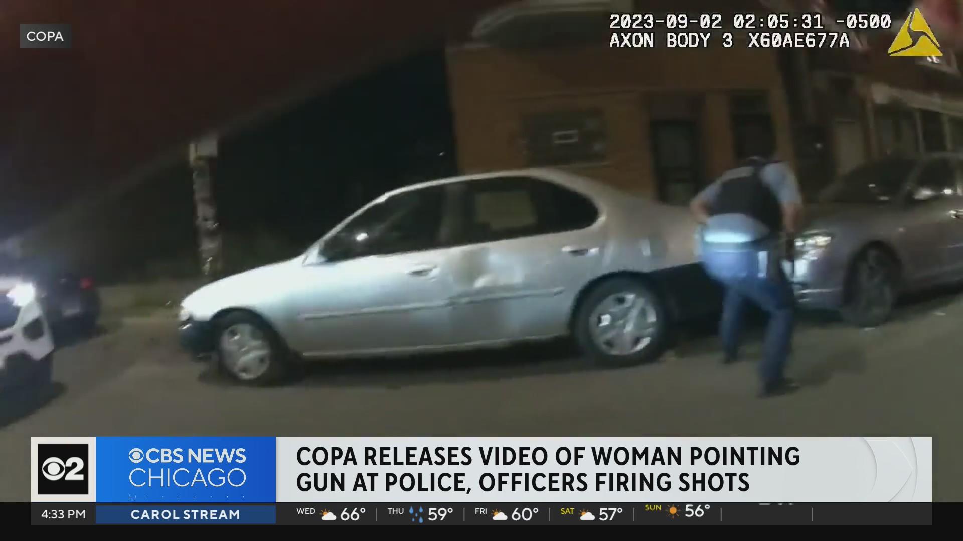 Video shows CPD officers firing at armed woman on Far South Side - CBS ...