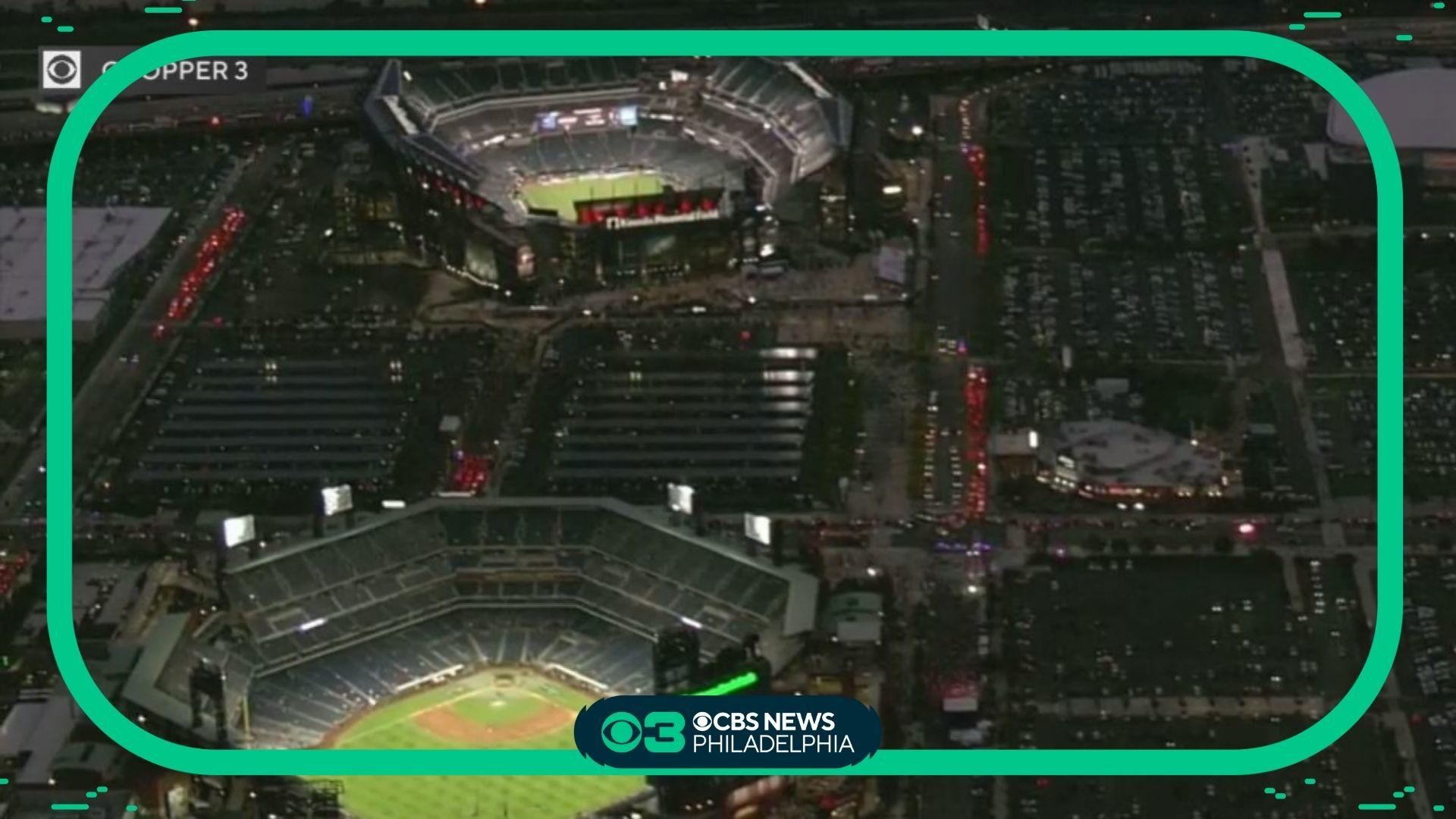 Every parking lot at South Philadelphia Sports Complex filled for first ...