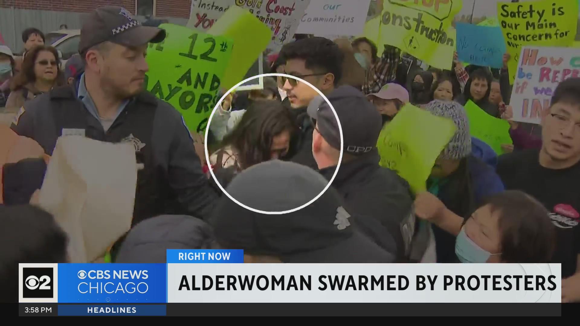 Chicago alderwoman, aide "victims of a physical attack" over migrant ...