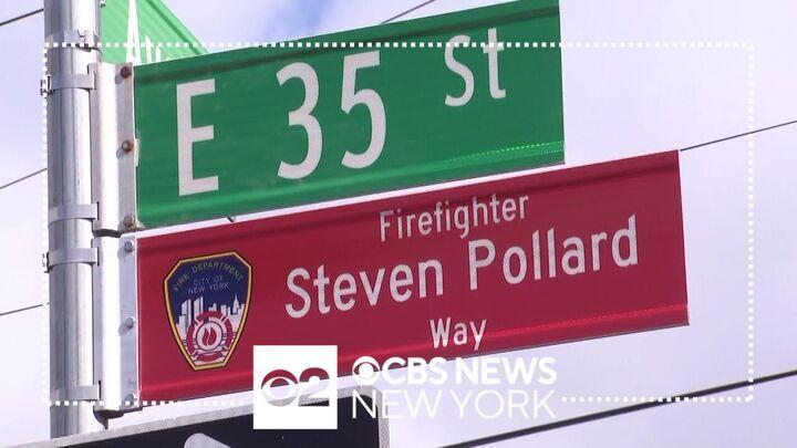 "Steven Pollard Way," honoring fallen FDNY firefighter, unveiled in ...