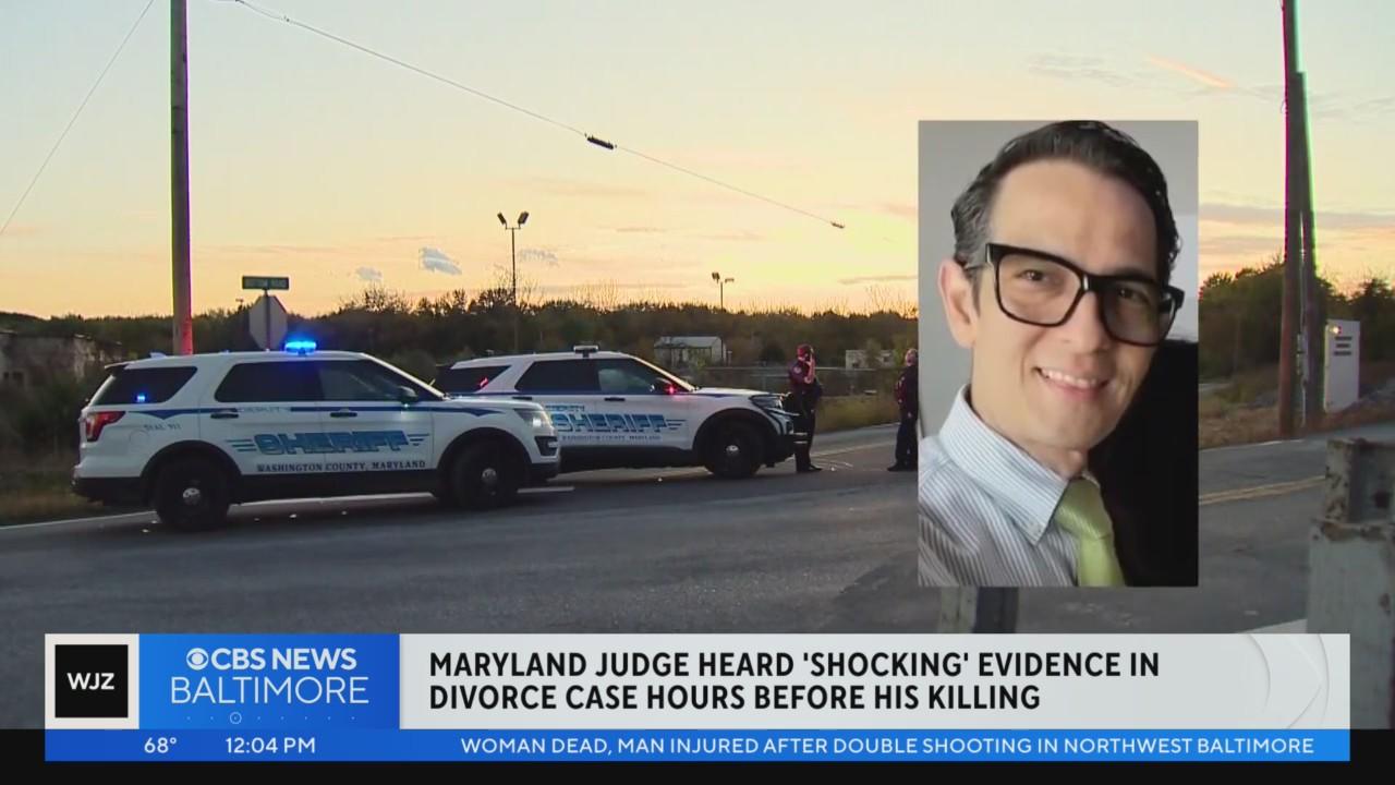 Maryland judge heard 'shocking' evidence in divorce case hours before ...