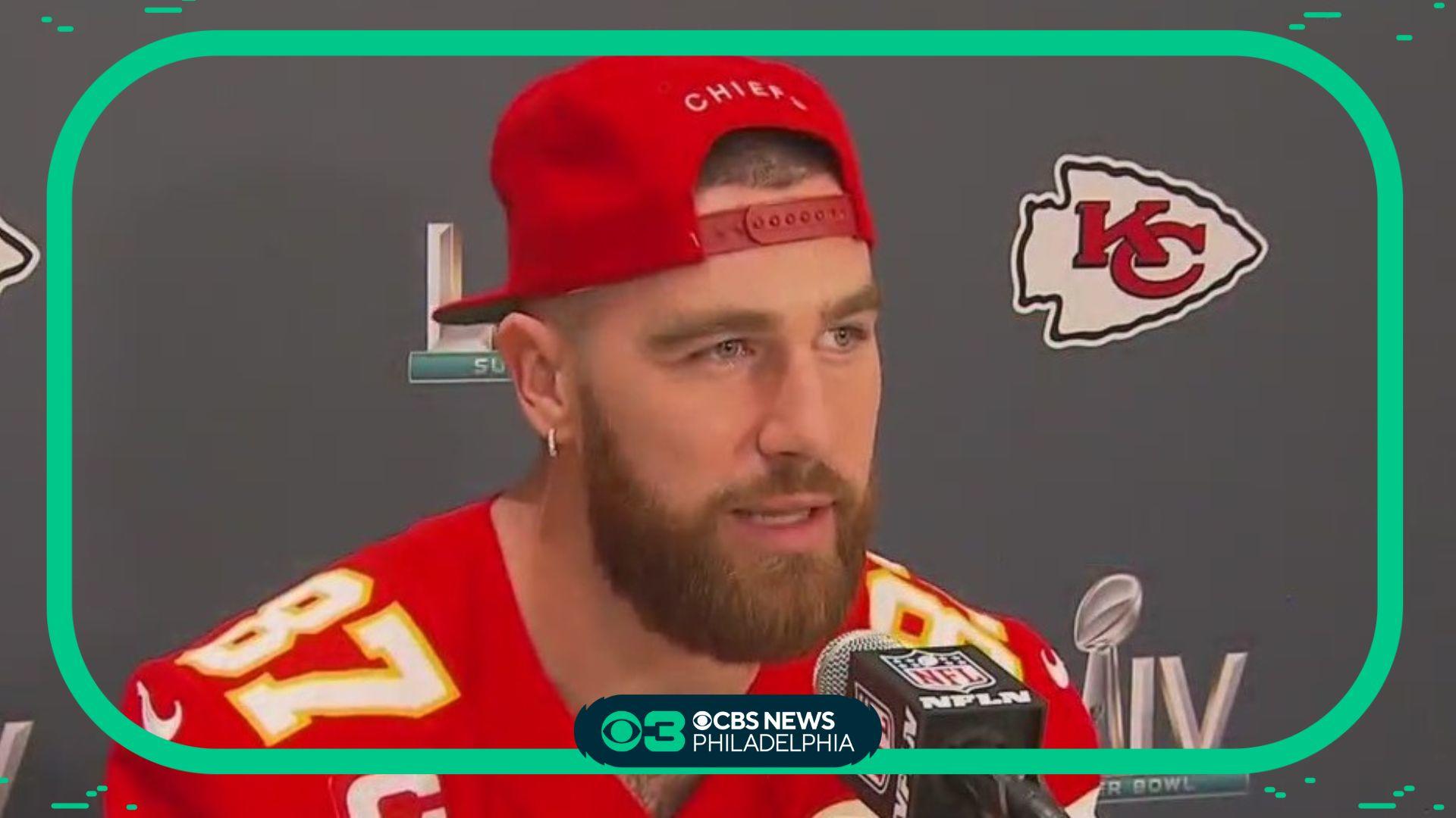 Travis Kelce to sing on Philadelphia Eagles' 2nd Christmas album - CBS ...