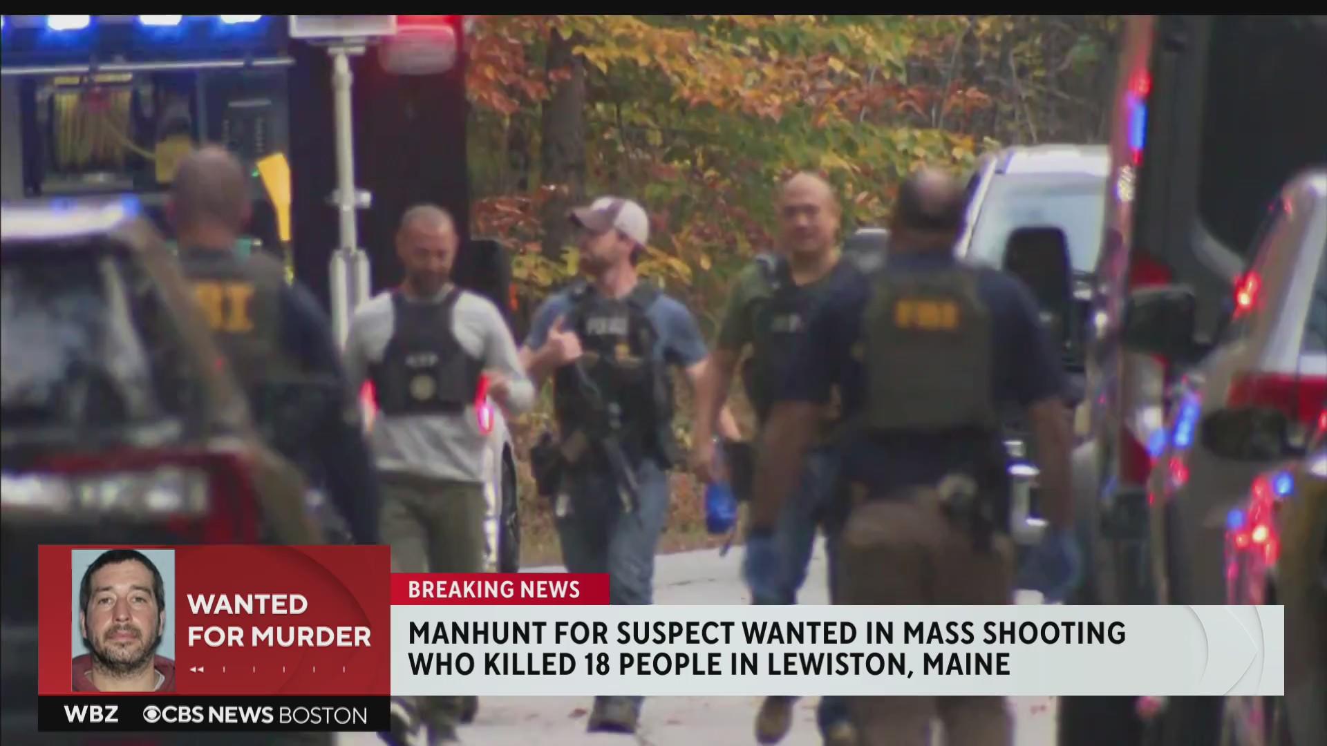 At least 80 FBI agents involved in search for Lewiston, Maine mass ...