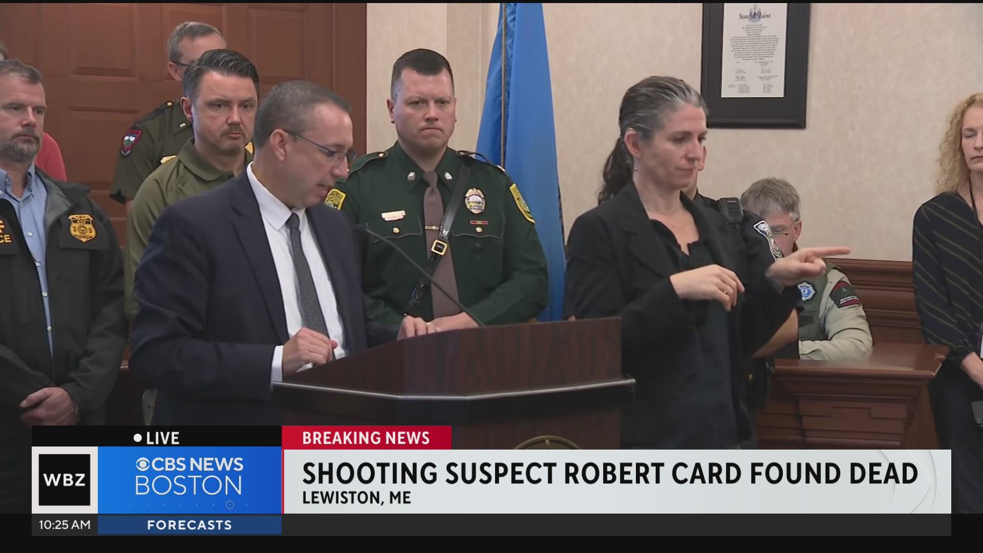 Details of note left by Lewiston, Maine gunman revealed - CBS Boston