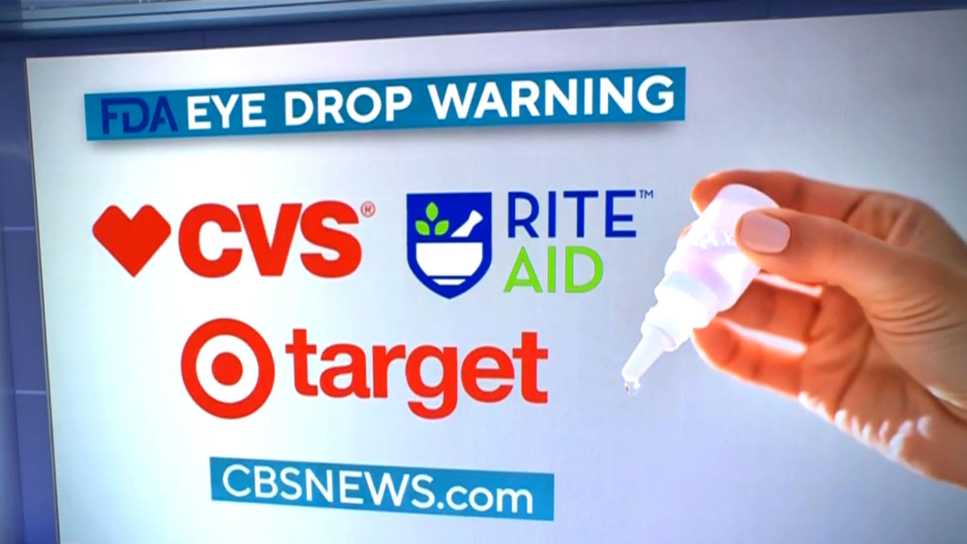 FDA warns eye drops may cause infection. Here's a list of 27 products ...
