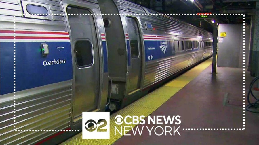 Biden to announce $16 billion for Amtrak rail improvements in Northeast Corridor - CBS New York