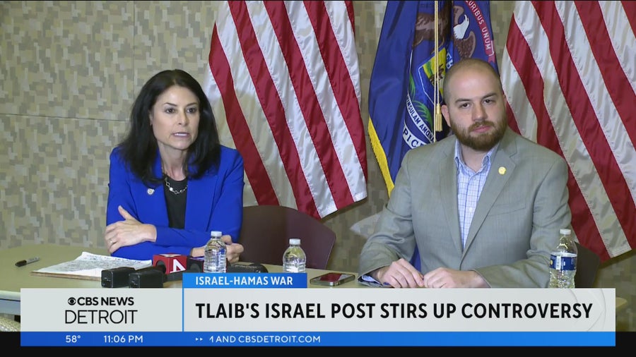 Michigan GOP senators urge Rep. Rashida Tlaib to resign - CBS Detroit