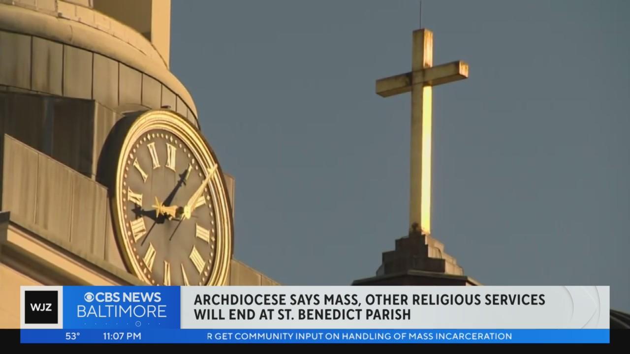 Baltimore church to end religious services after priest suspended over ...