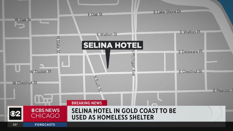 Selina Chicago hotel in Gold Coast to be converted into homeless shelter - CBS Chicago