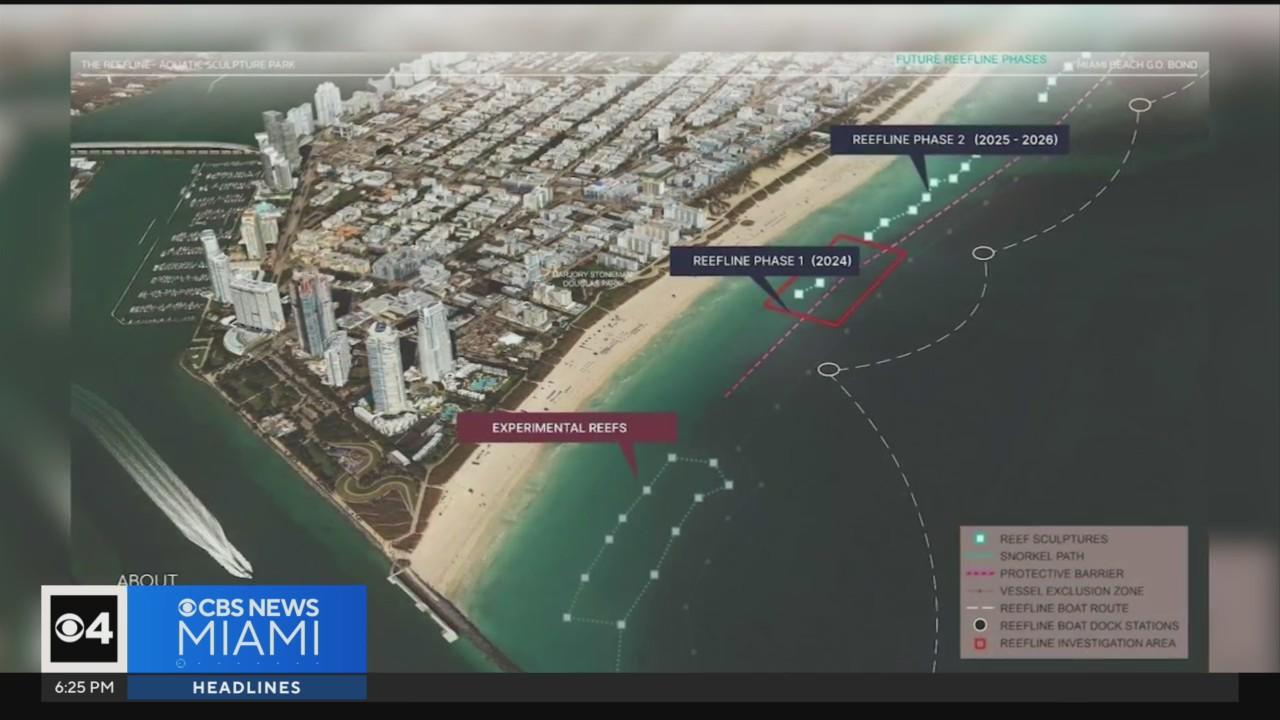 Artists' works coming to Miami Beach shoreline, including 20-car pile ...