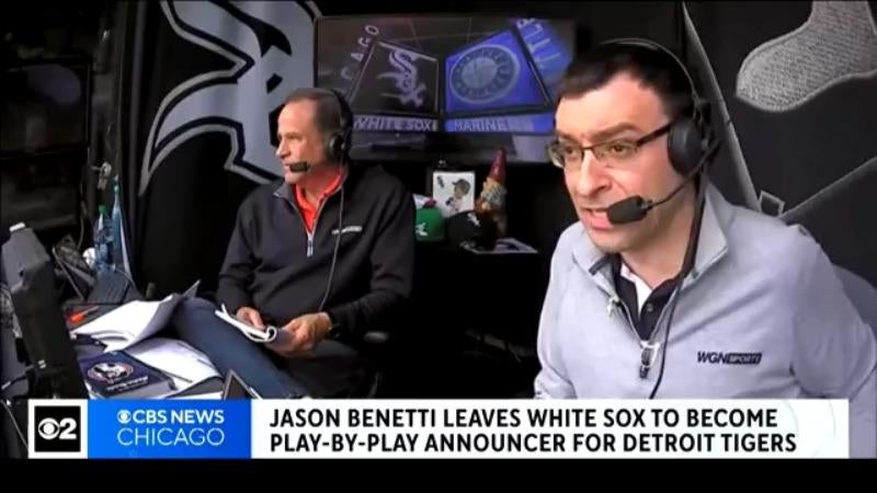 Jason Benetti leaving White Sox broadcast booth to be Tigers' play-by ...