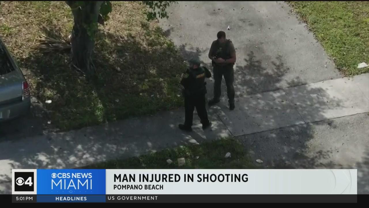 Broward sheriff's office investigating shooting in Pompano Beach - CBS ...