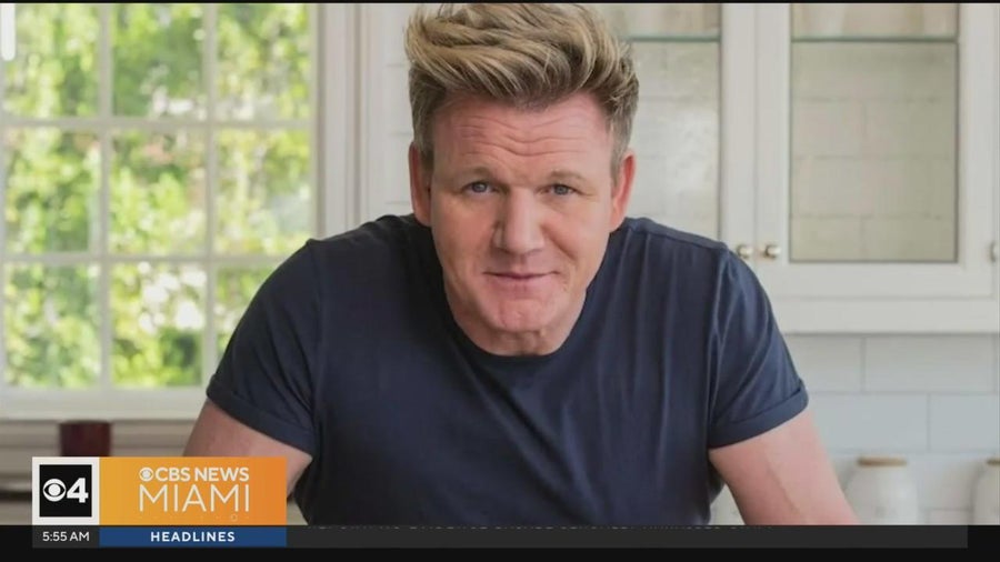 Chef Gordon Ramsay says he "wouldn't be here" without his helmet after ...