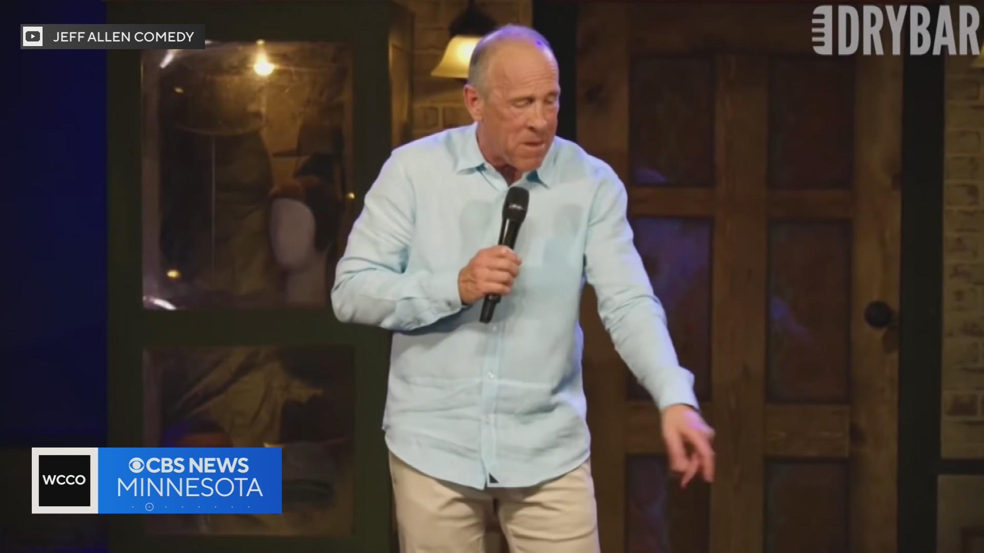 "Happy life, happy wife" comedian Jeff Allen shares story of escaping ...