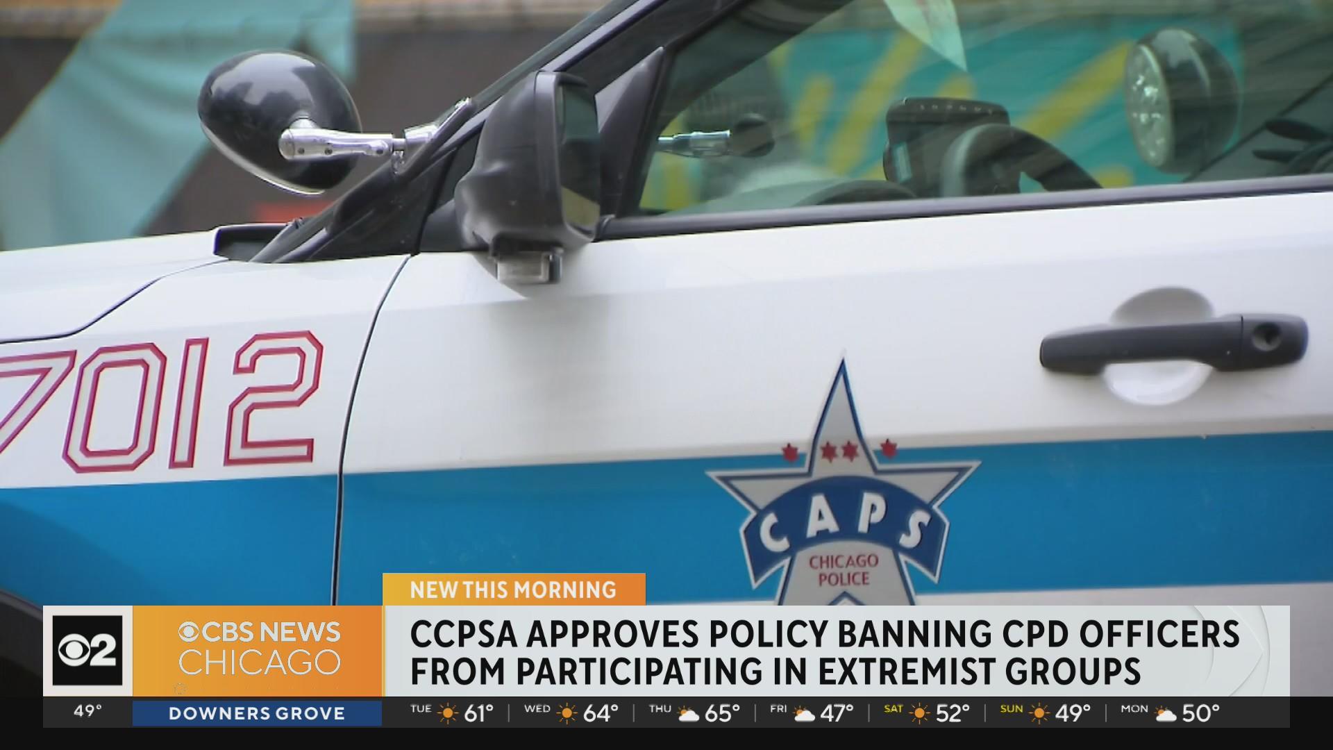 New policy bans CPD officers from joining hate or extremist groups ...