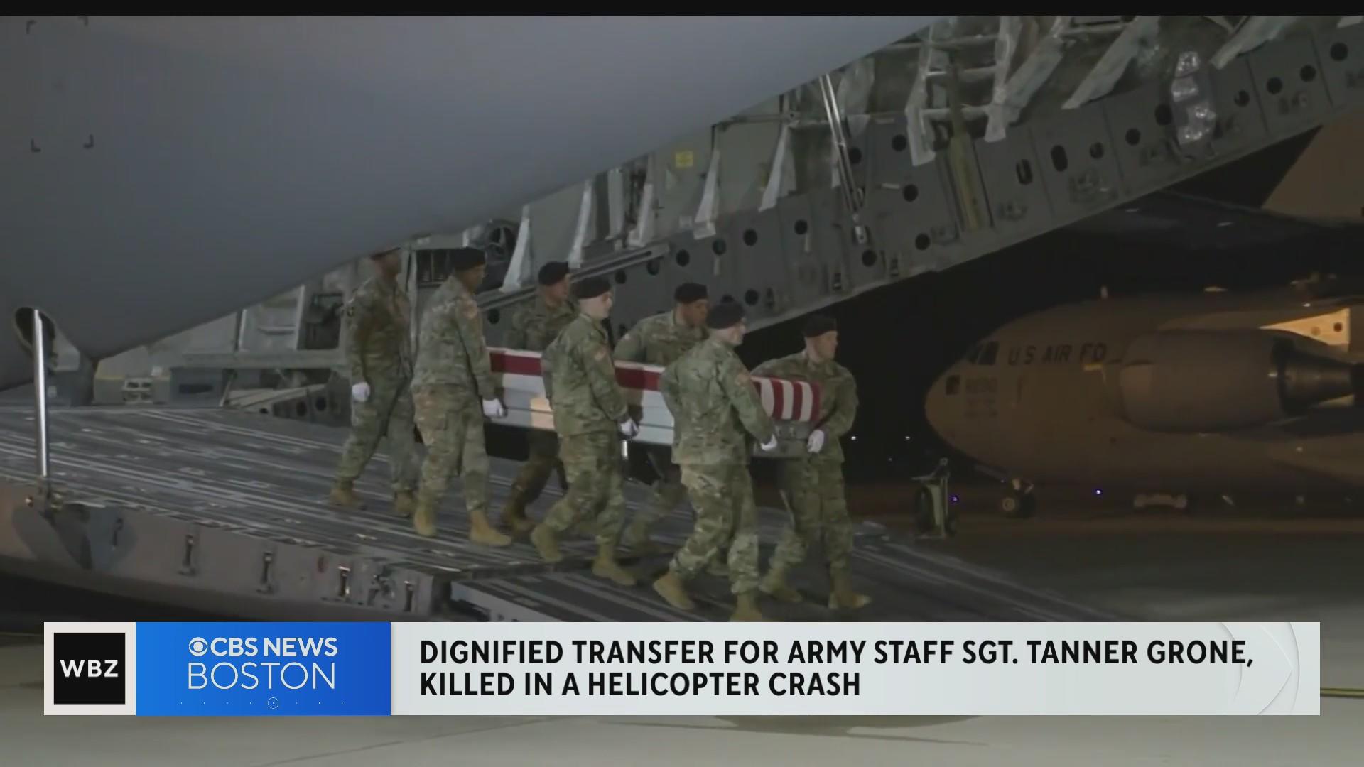 Tanner Grone, US Army soldier killed in helicopter crash, honored with ...