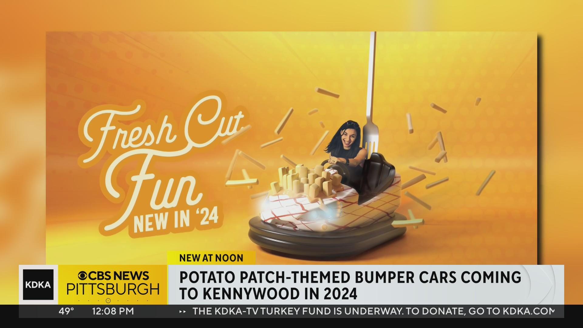 Kennywood introducing Potato Patch-themed bumper cars in 2024 - CBS ...