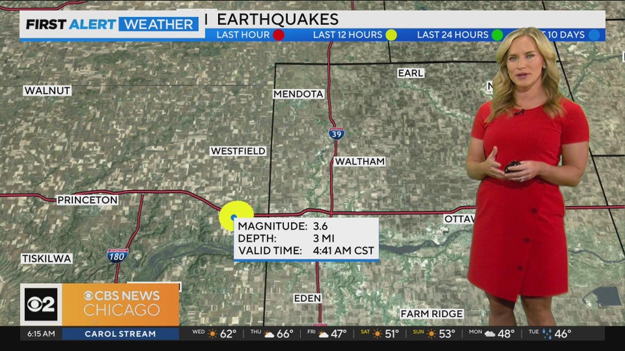 3.6 magnitude earthquake confirmed in central Illinois - CBS Chicago