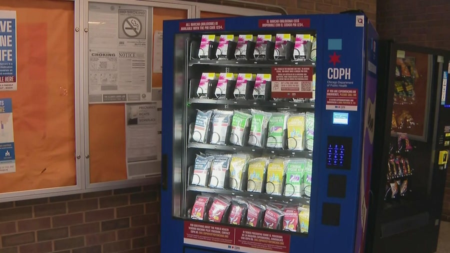 New public health vending machines now available at 5 Chicago locations ...