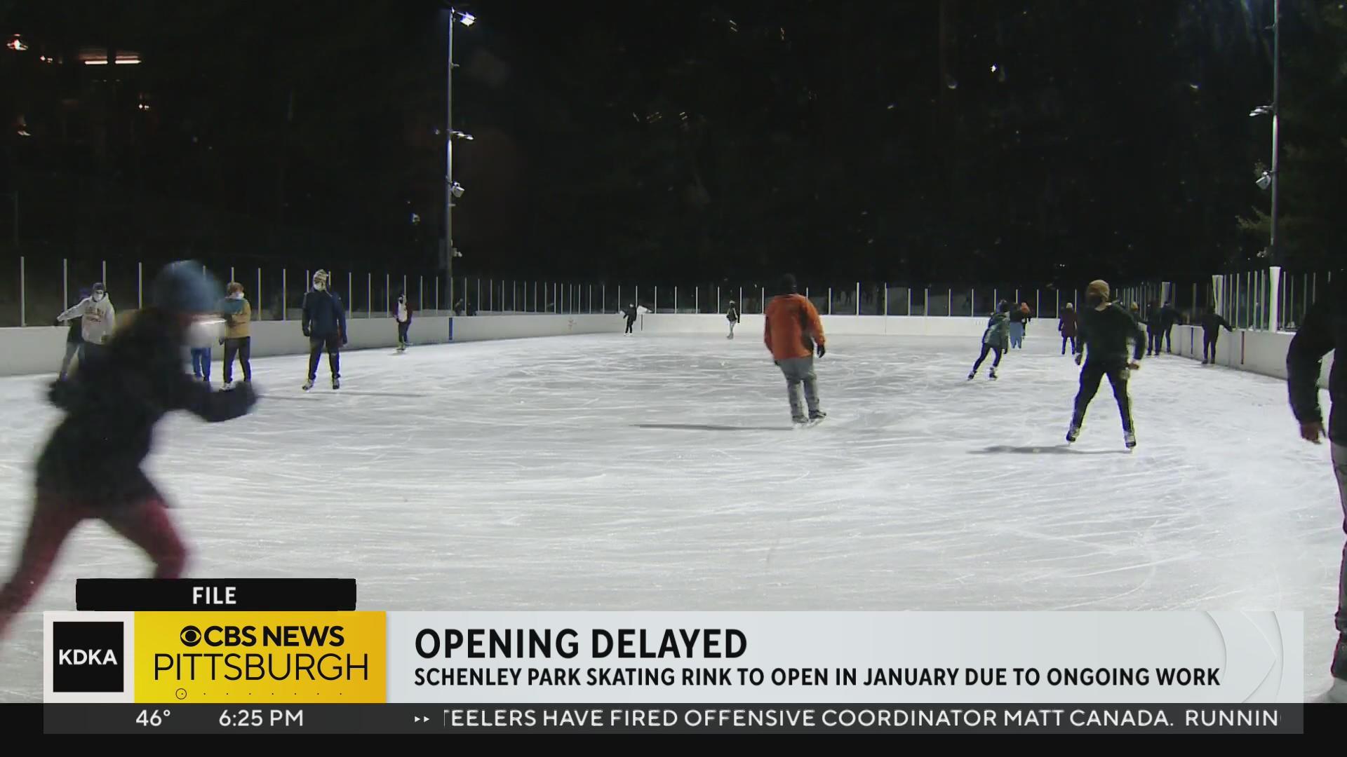 Schenley Park Skating Rink not scheduled to open until late January ...