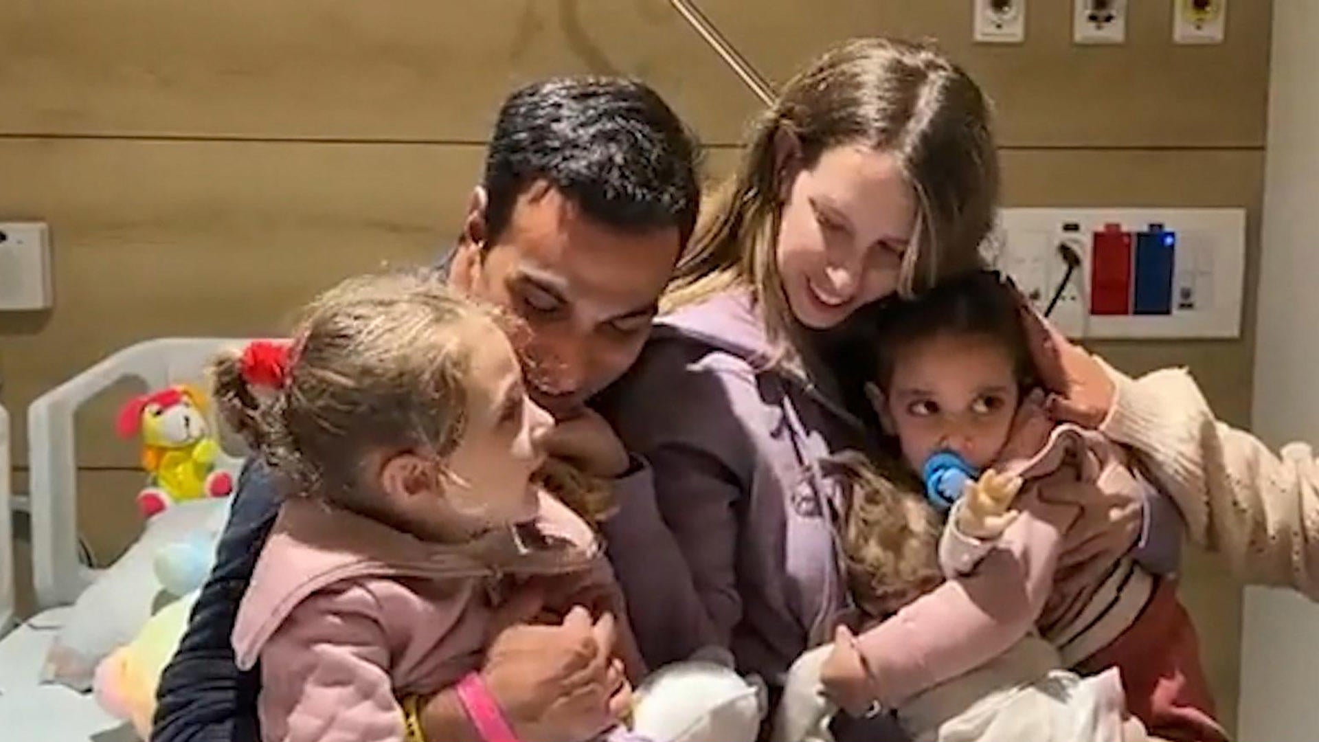 Abigail Mor Edan, the 4-year-old held hostage by Hamas, is now free ...