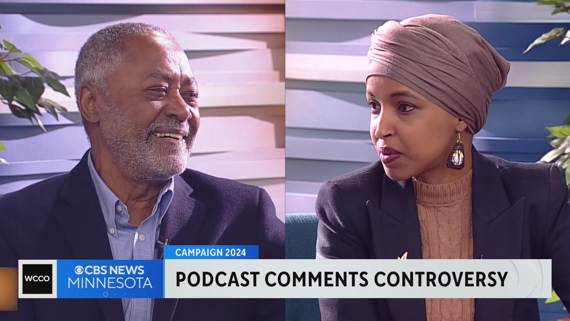 Rep. Ilhan Omar accuses Don Samuels of "sexism" based on podcast ...