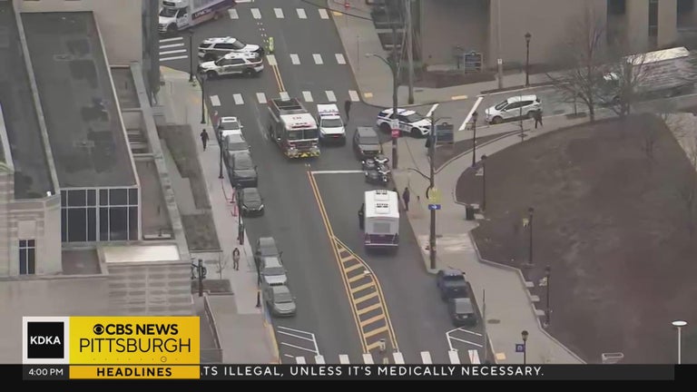 Woman dies after being hit by UPMC shuttle bus in Pittsburgh - CBS ...