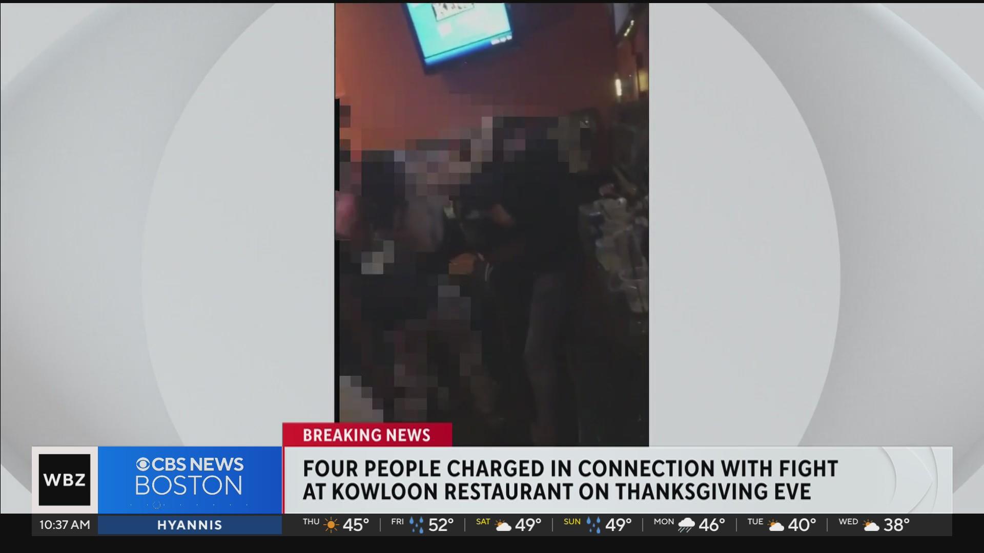 Saugus Police charge 4 in massive brawl at Kowloon restaurant caught on ...