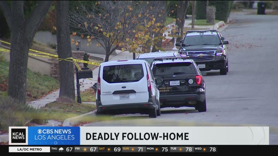 Alleged follow-home robber arrested for killing LA County worker - CBS ...