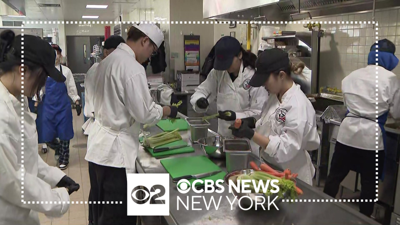 Students at Francis Lewis High School learn culinary and hydroponic ...