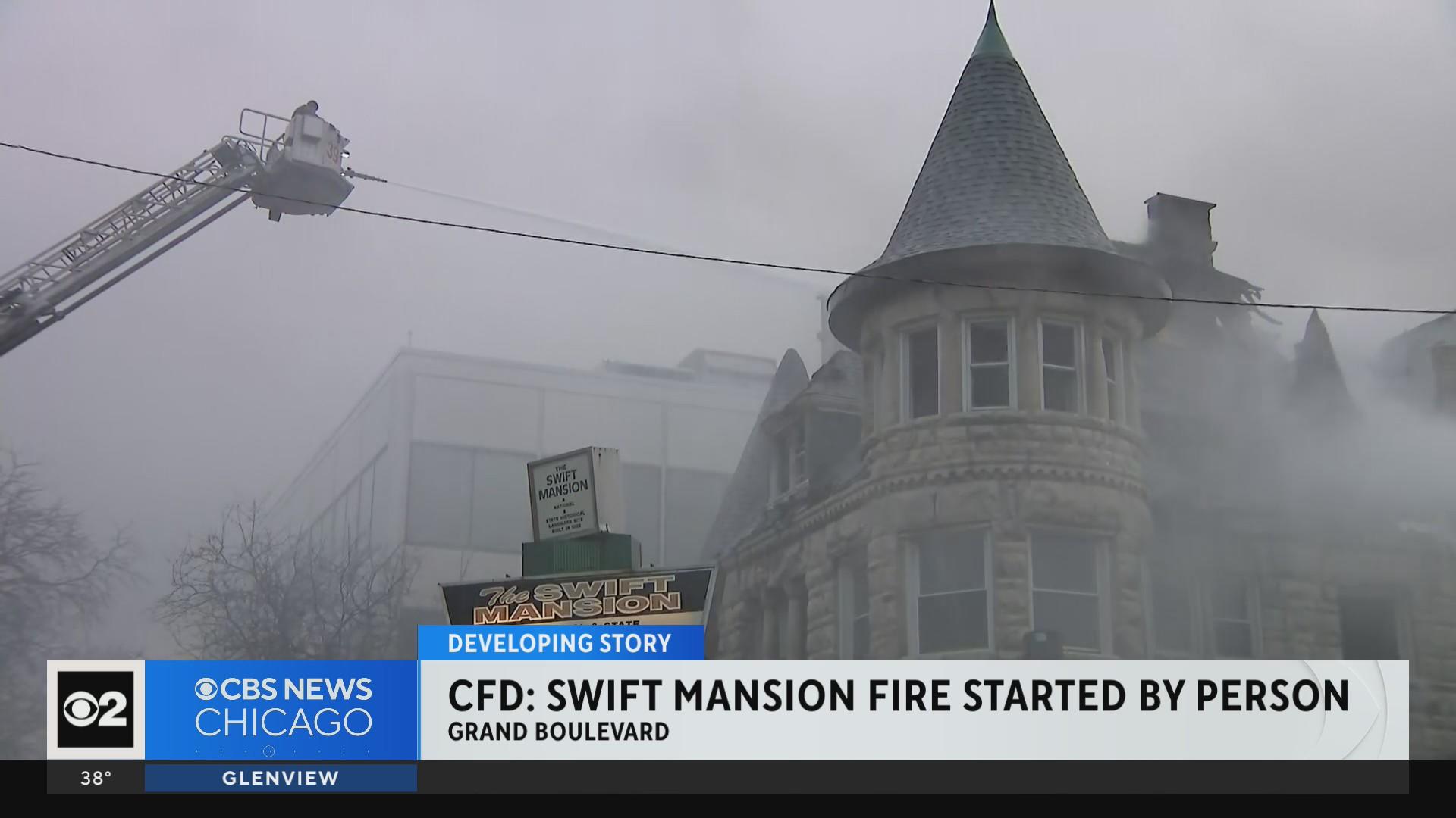 Chicago police open arson investigation after fire at historic Swift ...