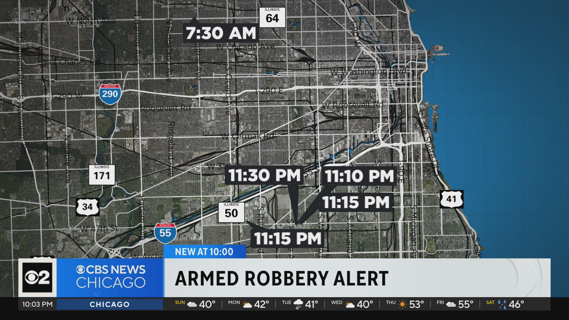 Gunmen target street vendors in string of weekend robberies - CBS Chicago
