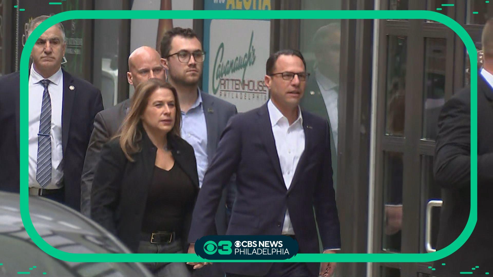 Pennsylvania Gov. Josh Shapiro visits Goldie after viral protest he ...