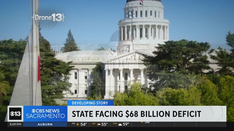 What contributed to California's record $68 billion budget deficit ...