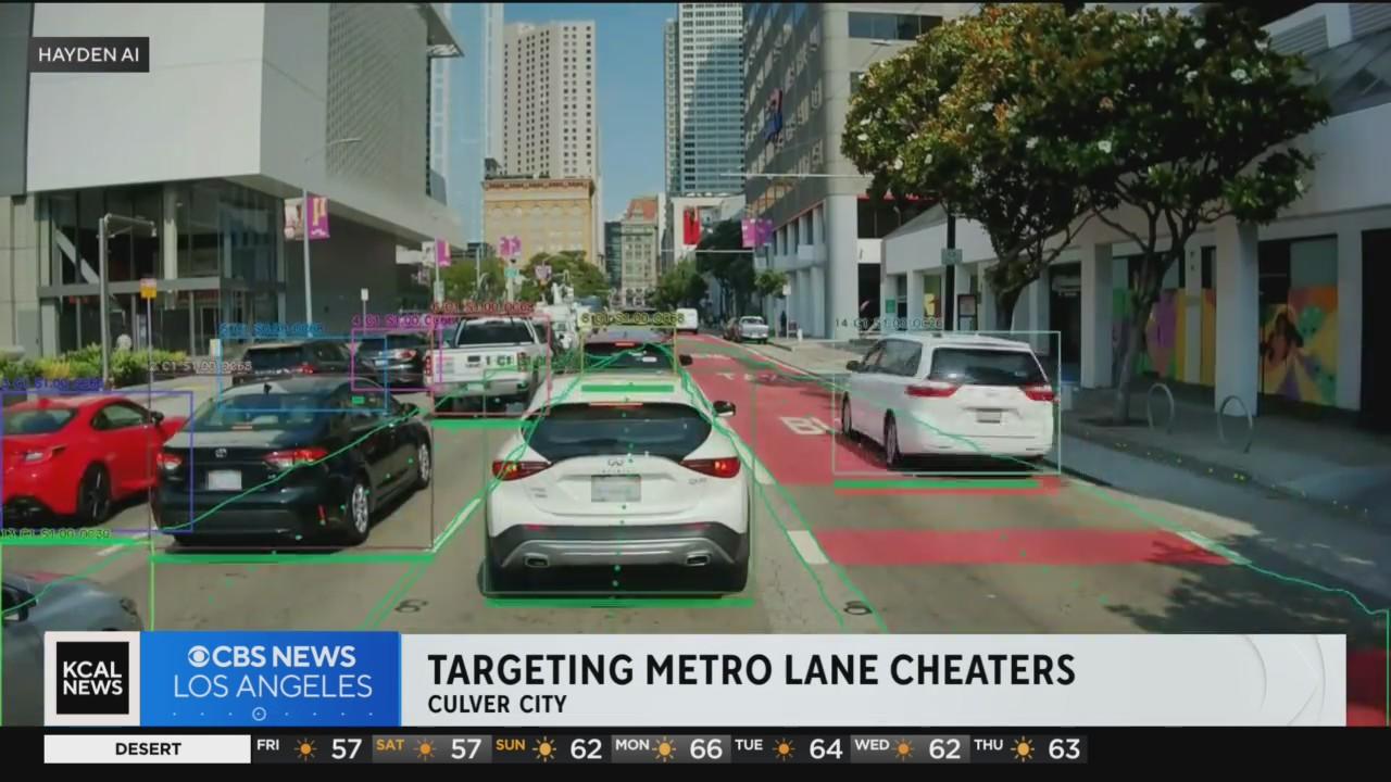 New AI technology will allow Metro buses to spot bus lane violators and ...