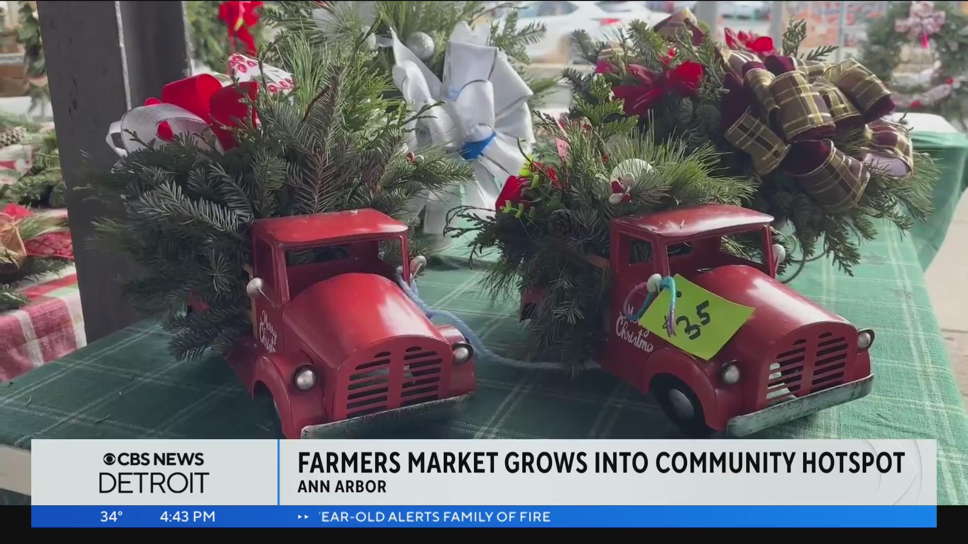 Ann Arbor Farmers Market marks 104 years in community - CBS Detroit
