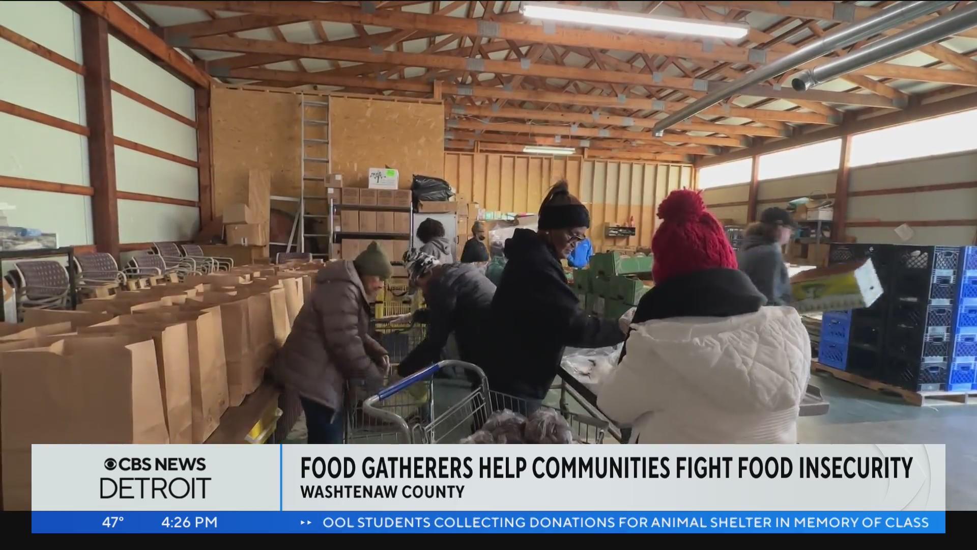 Food Gatherers helps alleviate hunger in Washtenaw County - CBS Detroit