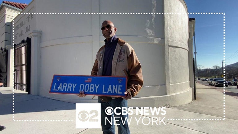 Larry Doby Lane unveiled in Paterson near recently restored Hinchliffe ...