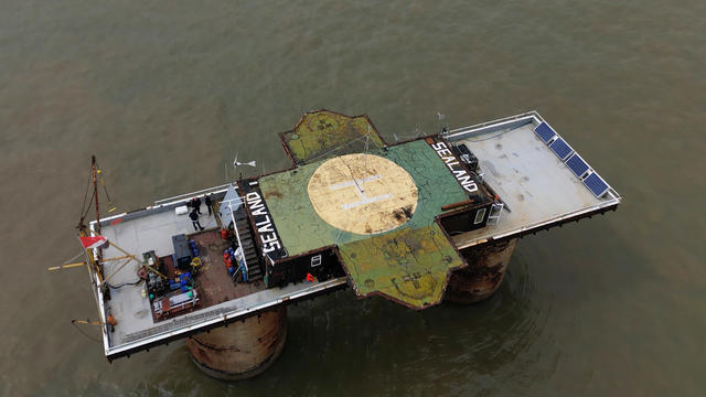 Sealand: The micronation carving its own path | 60 Minutes - CBS News