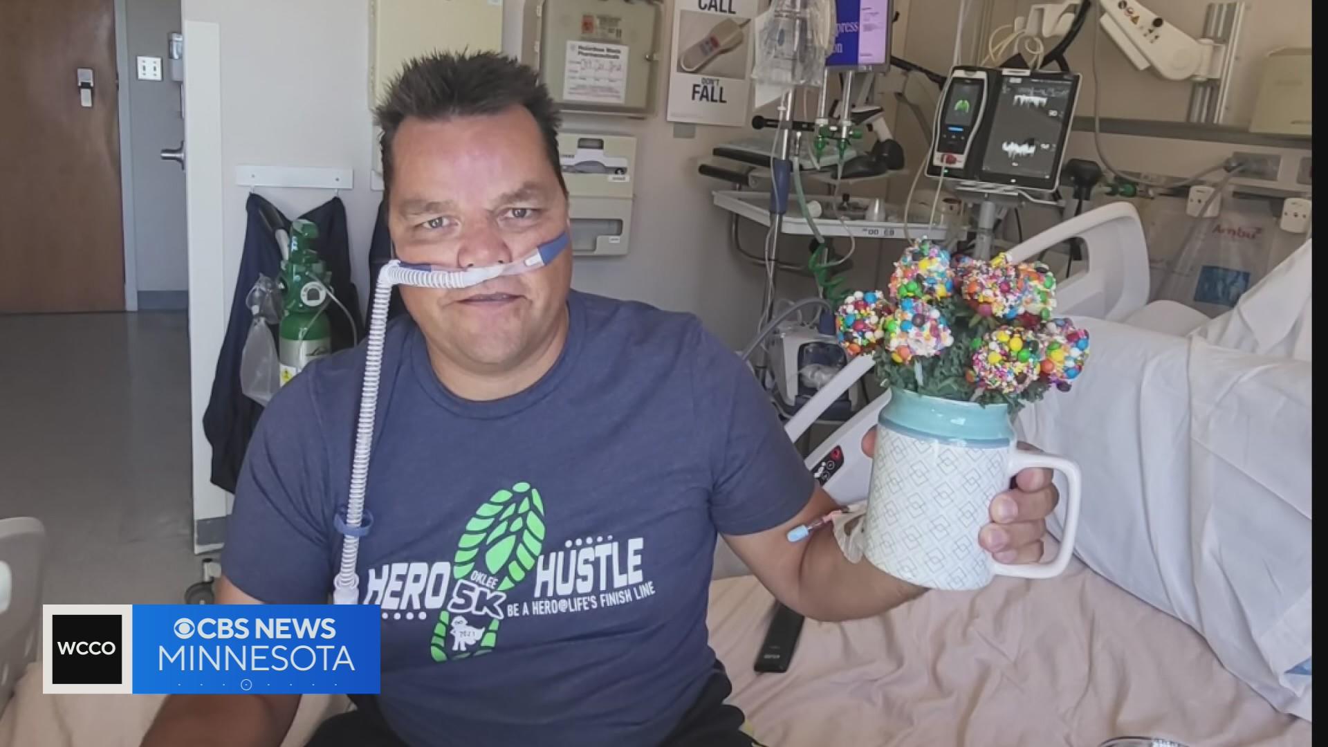Minnesota firefighter returns home after double lung transplant: "There ...