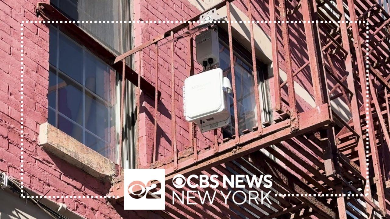 New mysterious boxes in the South Bronx will monitor air quality - CBS ...
