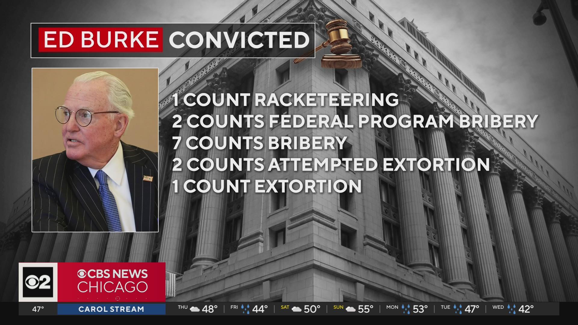 Ed Burke Trial: Jury convicts ex-alderman on 13 counts in corruption ...