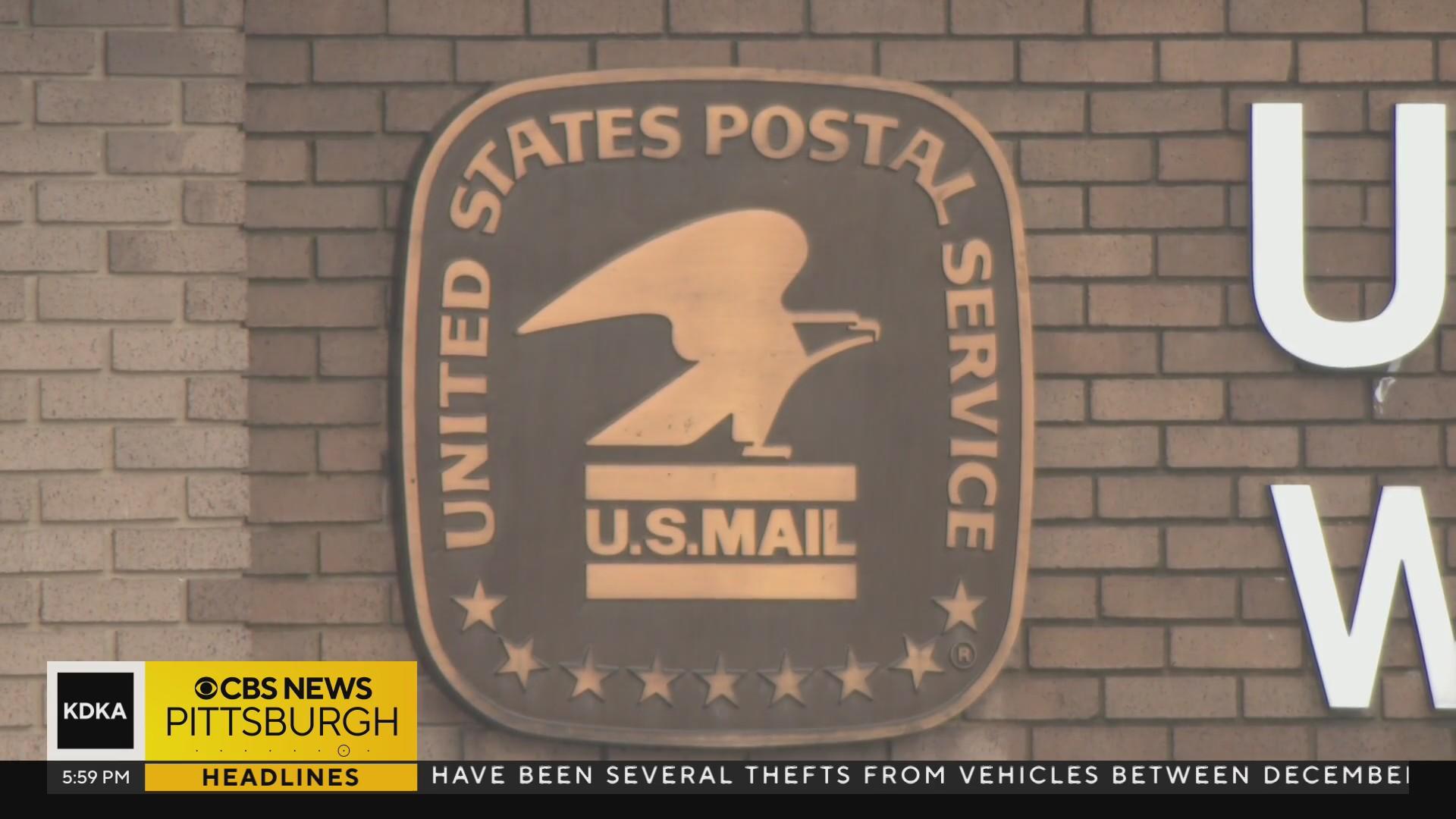 Pittsburgh-area post office collection boxes broken into - CBS Pittsburgh