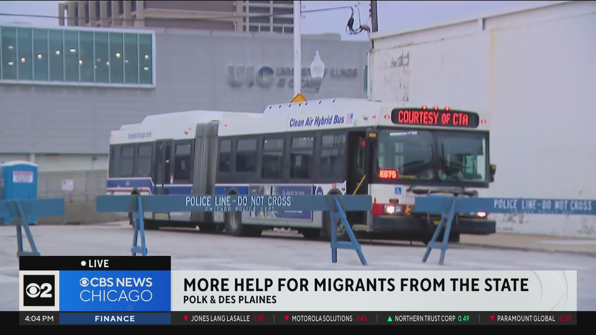 Illinois building new migrant intake center at Chicago bus landing zone ...